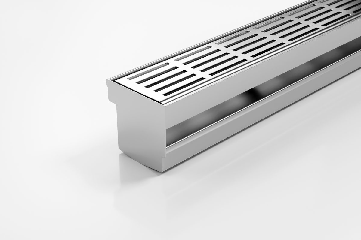 Slot Threshold Drain 76mm | Slim Line Drain