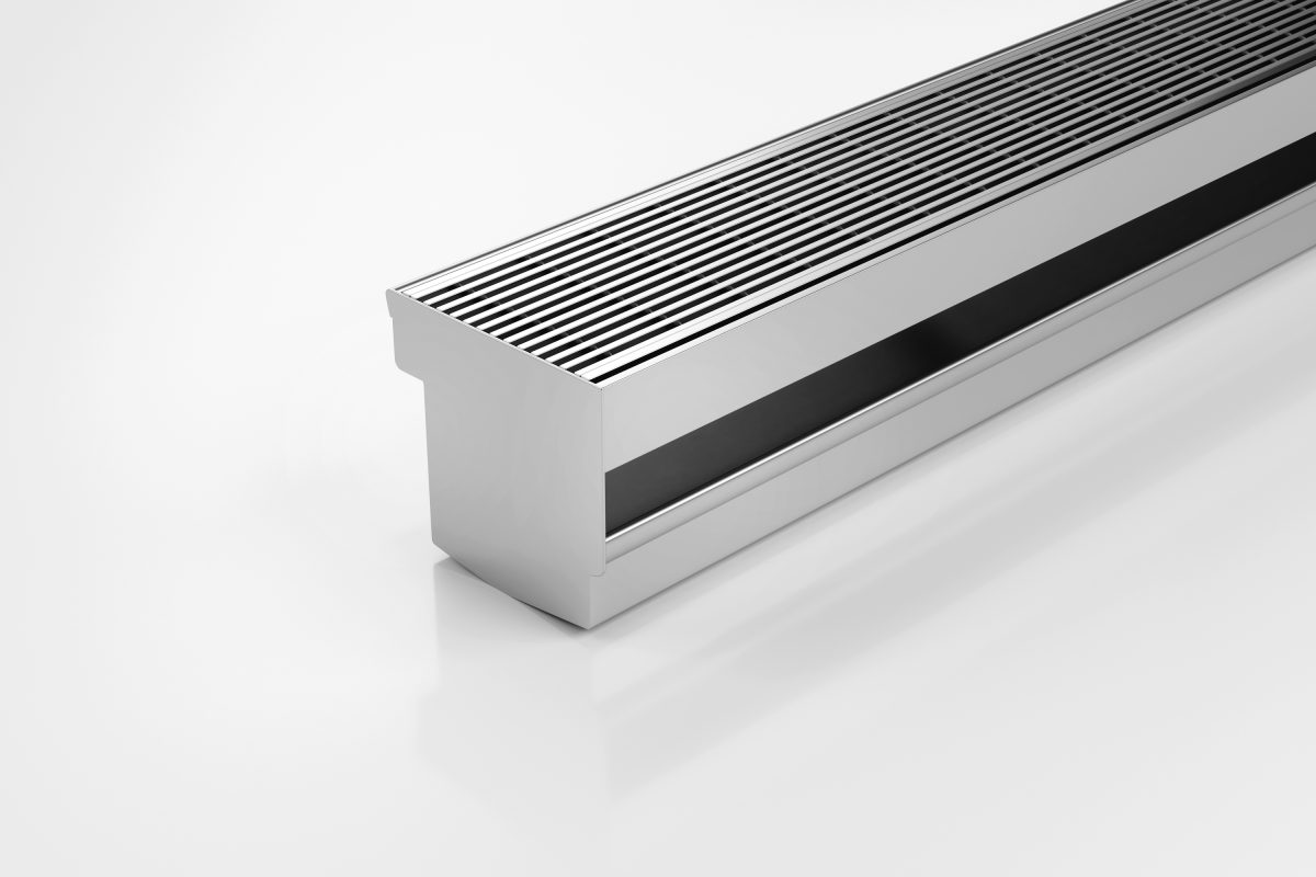 Architectural Wedge Wire Threshold Drain 76mm (W) x Custom Depth | Slim ...